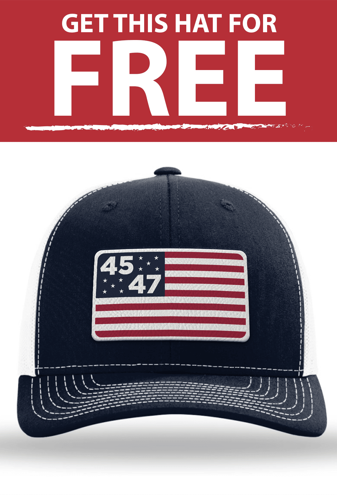 CLAIM YOUR FREE TRUMP HAT